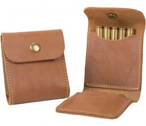 Leather Ammo Case – Brown – Pouch – Bandera USA, Fine Leather and ...