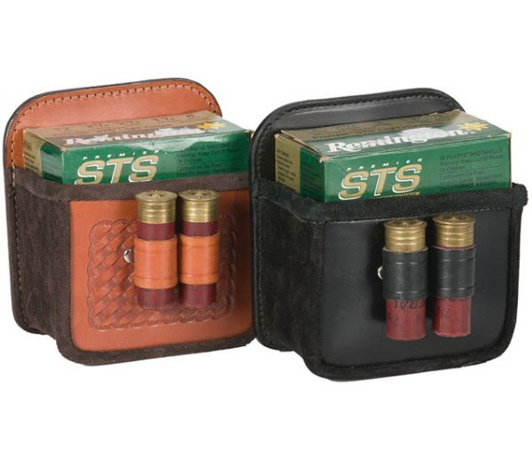 Leather Carrier – One Box – Black With Two Shell Holders – Bandera USA ...